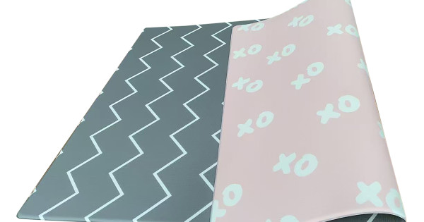 [607923A] Luxury Eco TPU Dual ROLL Mats - Pink (15mm)